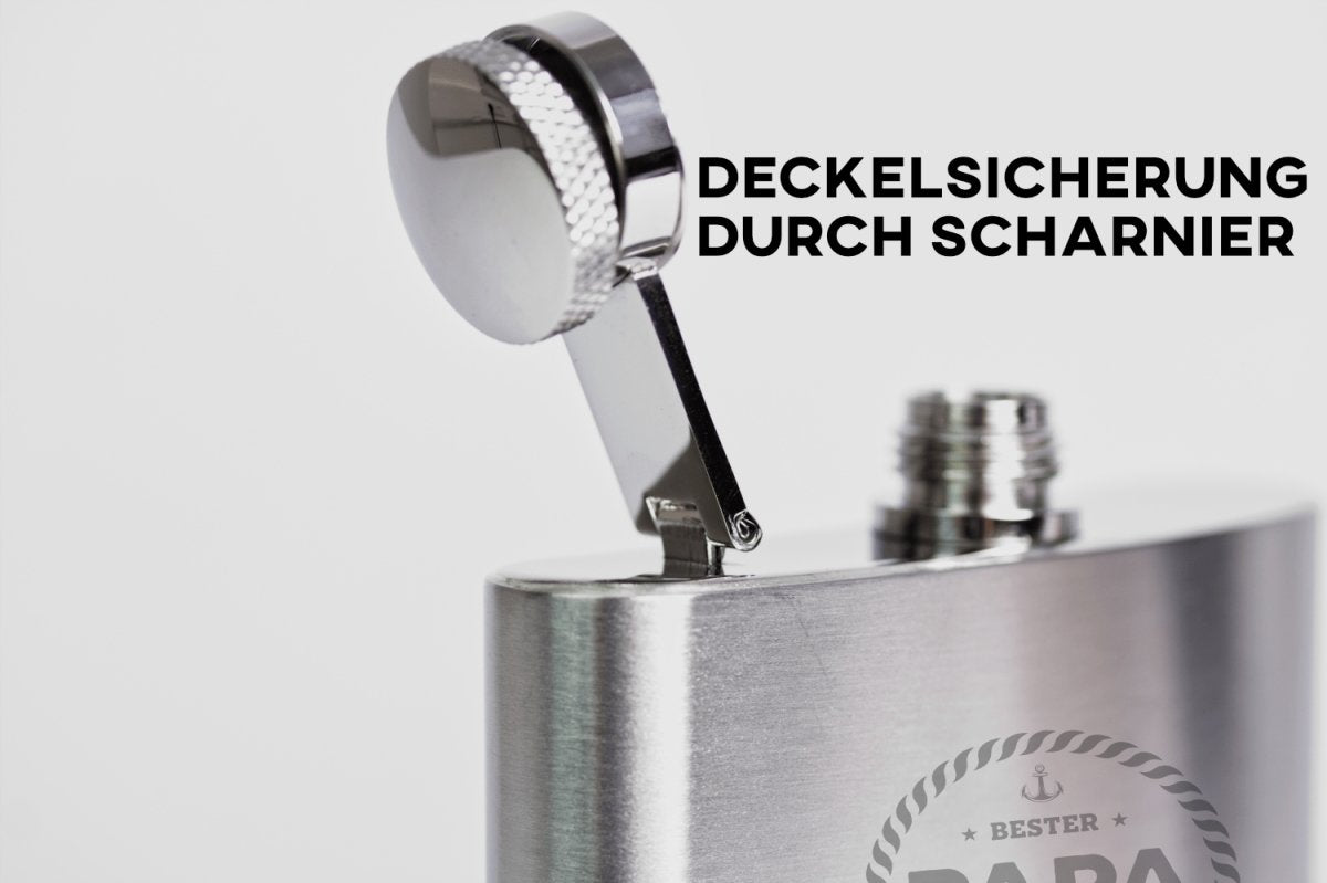 WMF Flachmann mit Gravur - Edelstahl | 24h Versand